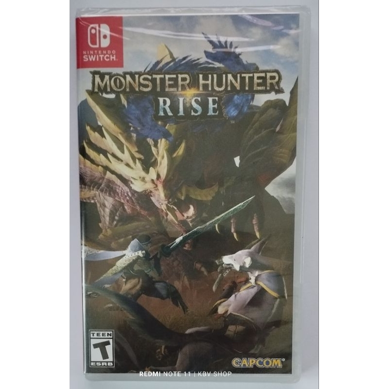 (ทักแชทรับโค๊ด)(มือ 2 พร้อมส่ง)Nintendo Switch : Monster Hunter Rise ...