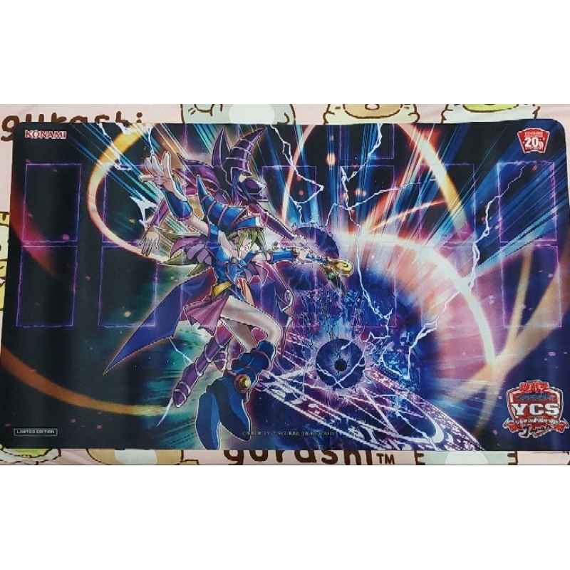 Yu-Gi-Oh:YCSJ Duel Field (Playmat) ลาย Dark Burning Magic (Dark Magician และ Dark Magician Girl ...