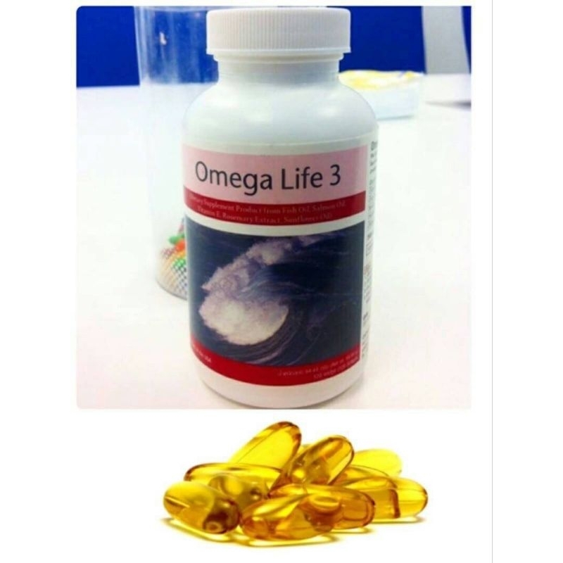 โอเมก้า ไลฟ์3 ( Omega life 3)ขนาดบรรจุ 120 แคปซูล | Shopee Thailand