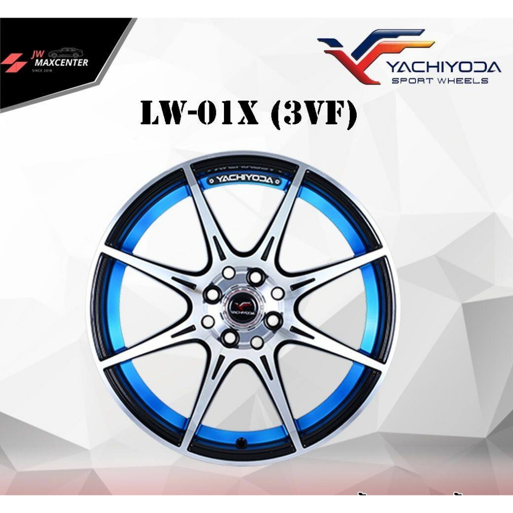 ส่งฟรี 💥ซื้อ3แถม1💥ล้อแม็กซ์ยี่ห้อ YACHIYODA รุ่น LW-01X (3VF) ขอบ15 รถเก๋ง (ราคาต่อ1วง) | Shopee ...