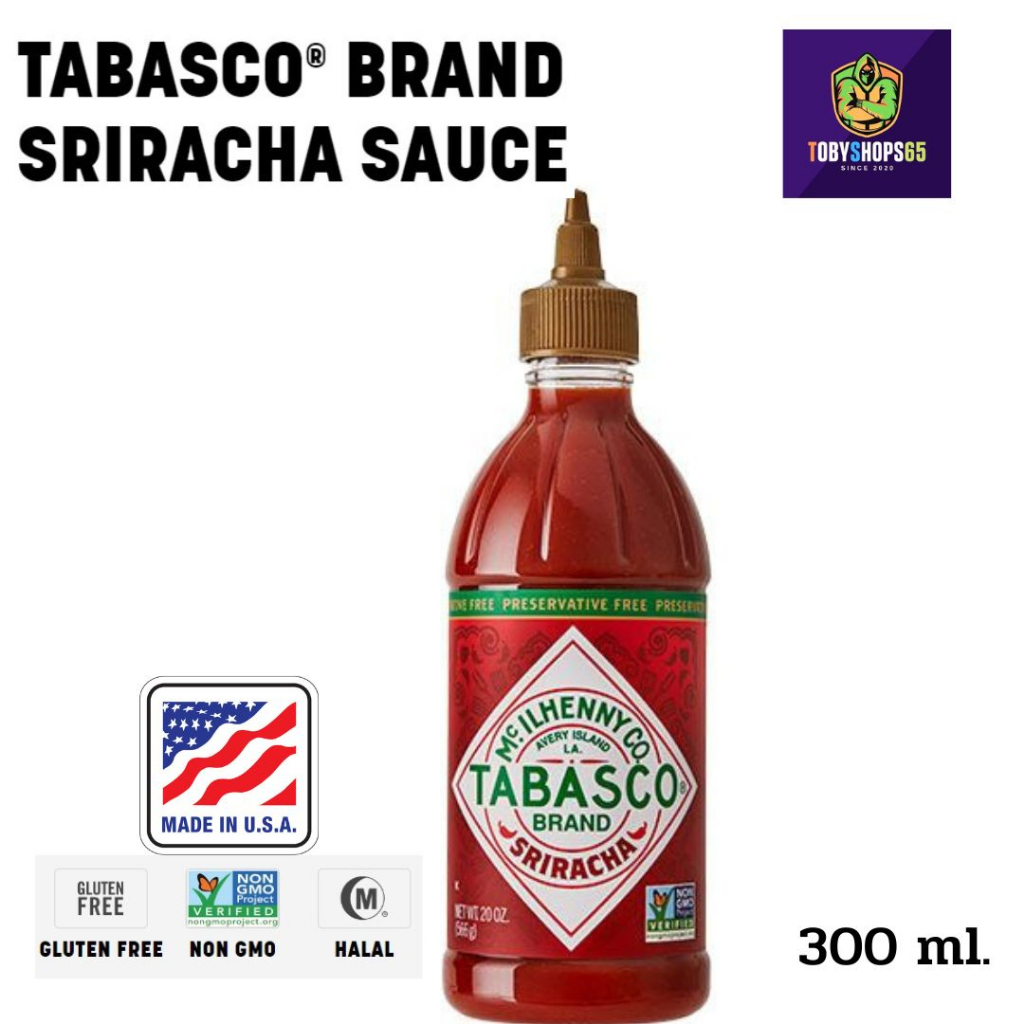 Tabasco sauce sriracha (Chilli Sauce) ทาบาสโก้ ซอสศรีราชา ซอสพริก ...