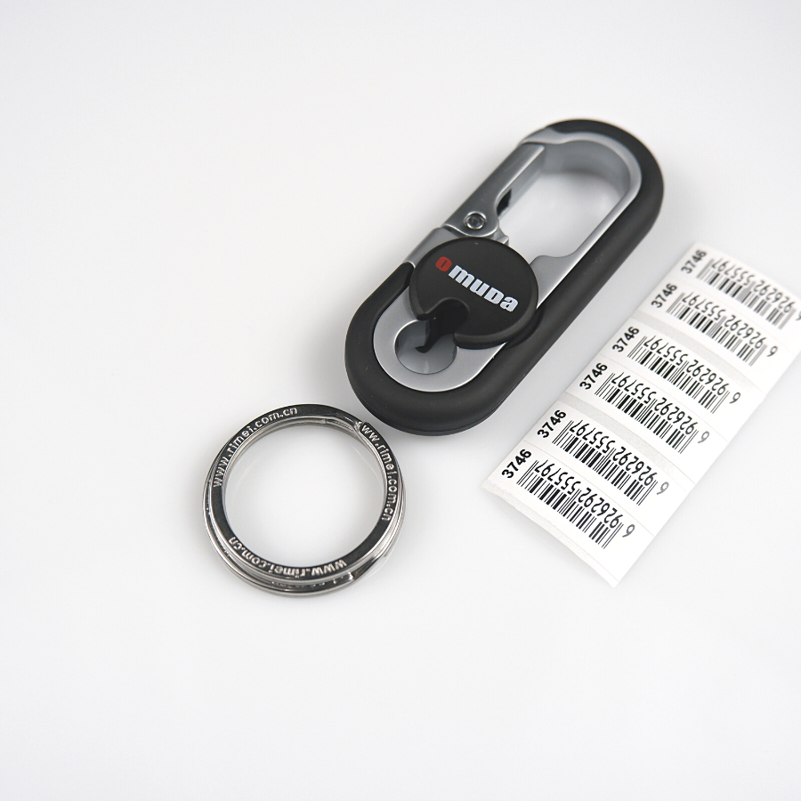 พวงกุญแจ(พร้อมห่วง2ชิ้น) OMUDA 3746 สำหรับ กุญแจบ้าน กุญแจรถยนต์ กุญแจมอเตอร์ไซค์ งานแข็งแรงทน ...