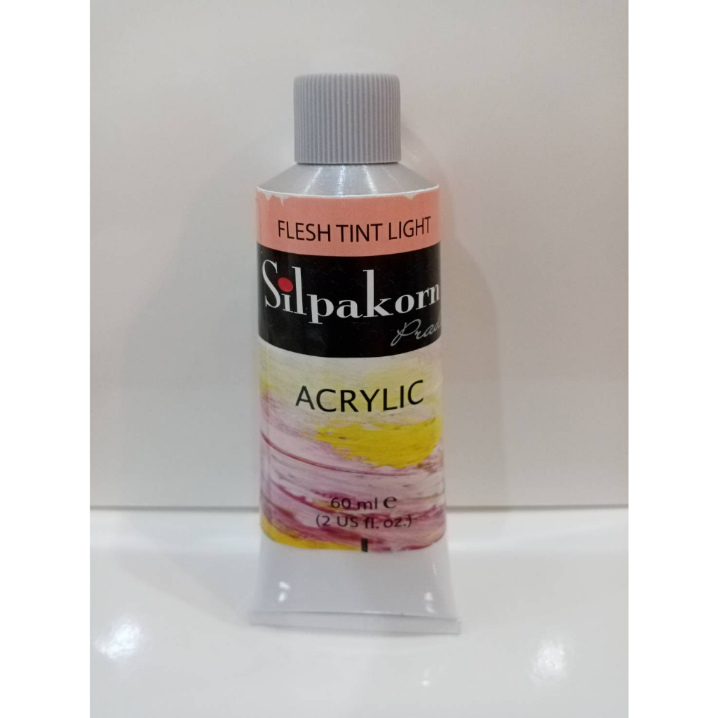 สีอะคริลิค ศิลปากรประดิษฐ์ 60 ml. Silpakorn Pradit Acrylic Colors ...