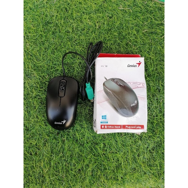 🔥สินค้าใหม่แกะกล่อง 🔥เม้าส์ Mouse PS2 Genius รุ่น DX-110 / Optical PS/2 ...