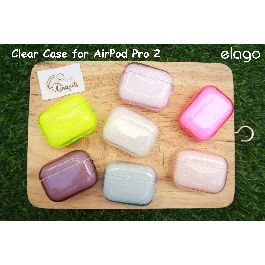 Elago AirPod Pro Gen2 Clear Case Transparent ใช้ได้กับ แอร์พอร์ทโปร ...