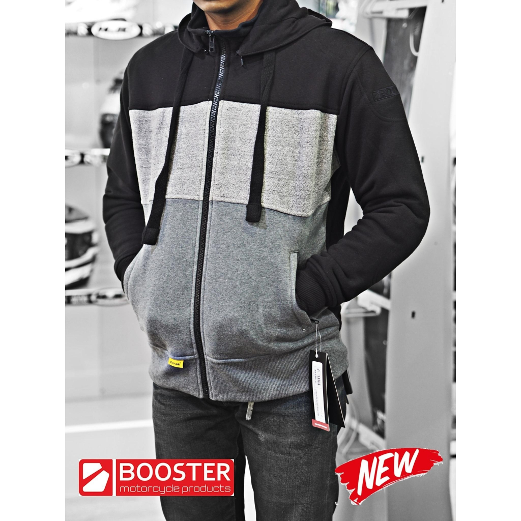 เสื้อฮู๊ดมีการ์ดสำหรับผู้ชายและผู้หญิง BOOSTER 8 ลวดลาย ส่งไว ...