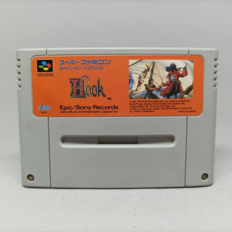 Hook | ตลับเกมส์แท้ Nintendo Super Famicom | SFC | Japan | SHVC-HO ...