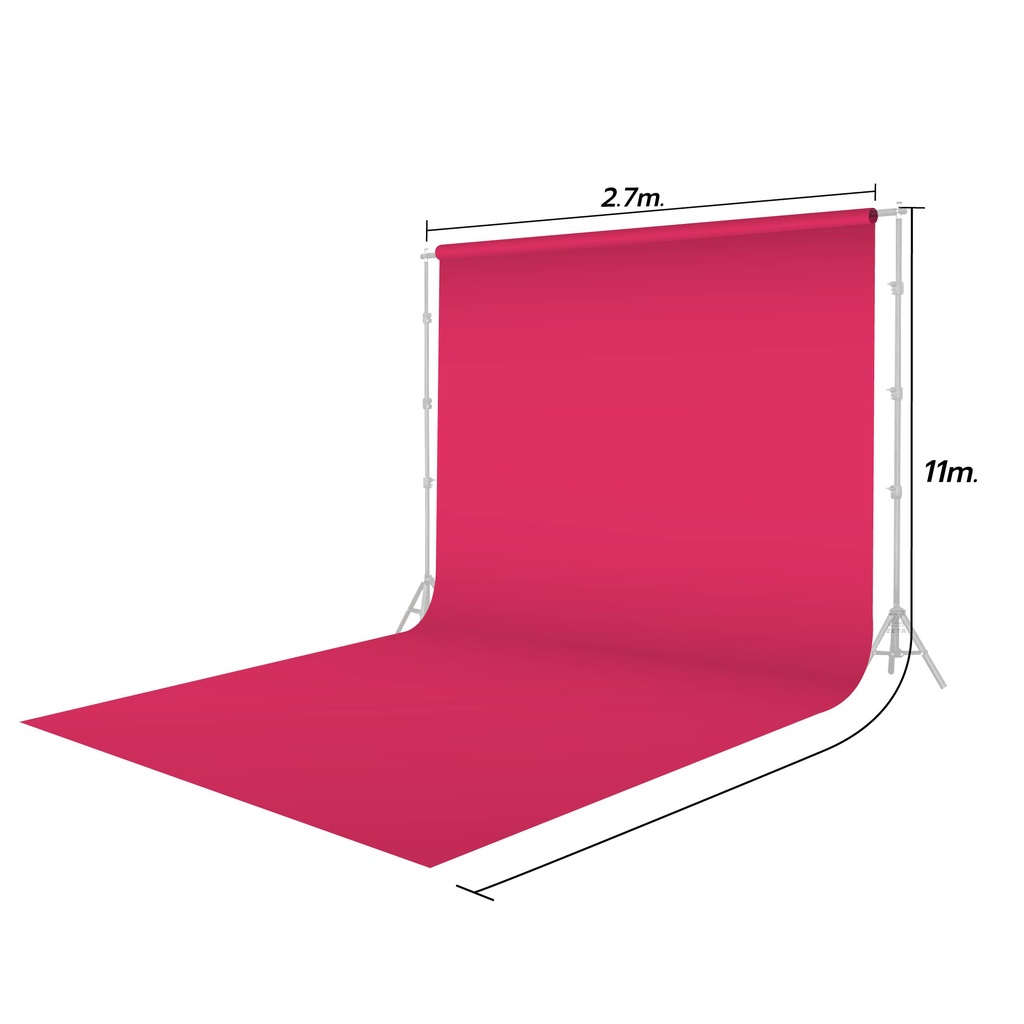 ฉากกระดาษ ขนาด 2.7X11 เมตร ฉากลิมโบ้ Limbo Paper Backdrop ฉากถ่ายภาพ ...