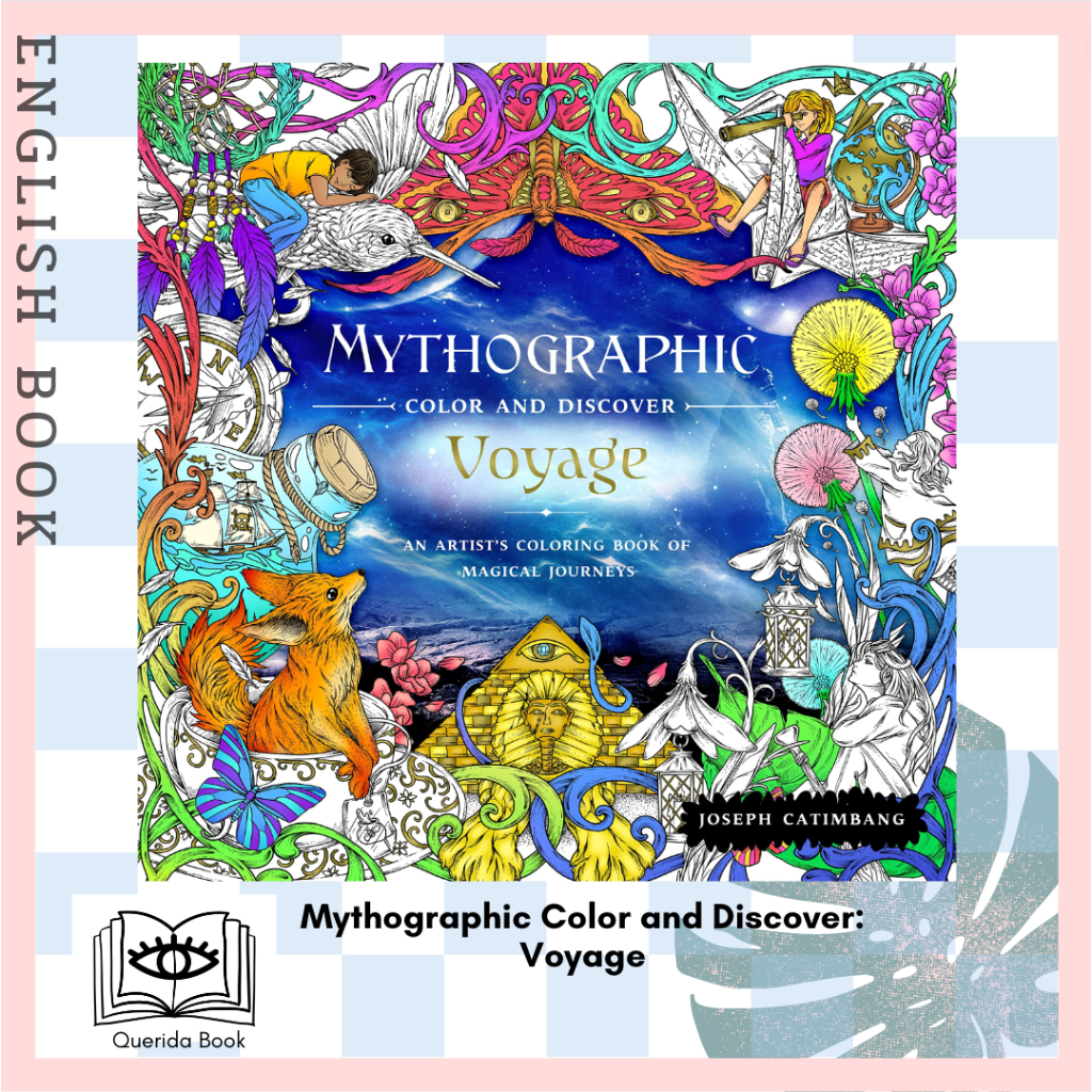 สมุดระบายสี Mythographic Color and Discover: Voyage : An Artist's ...