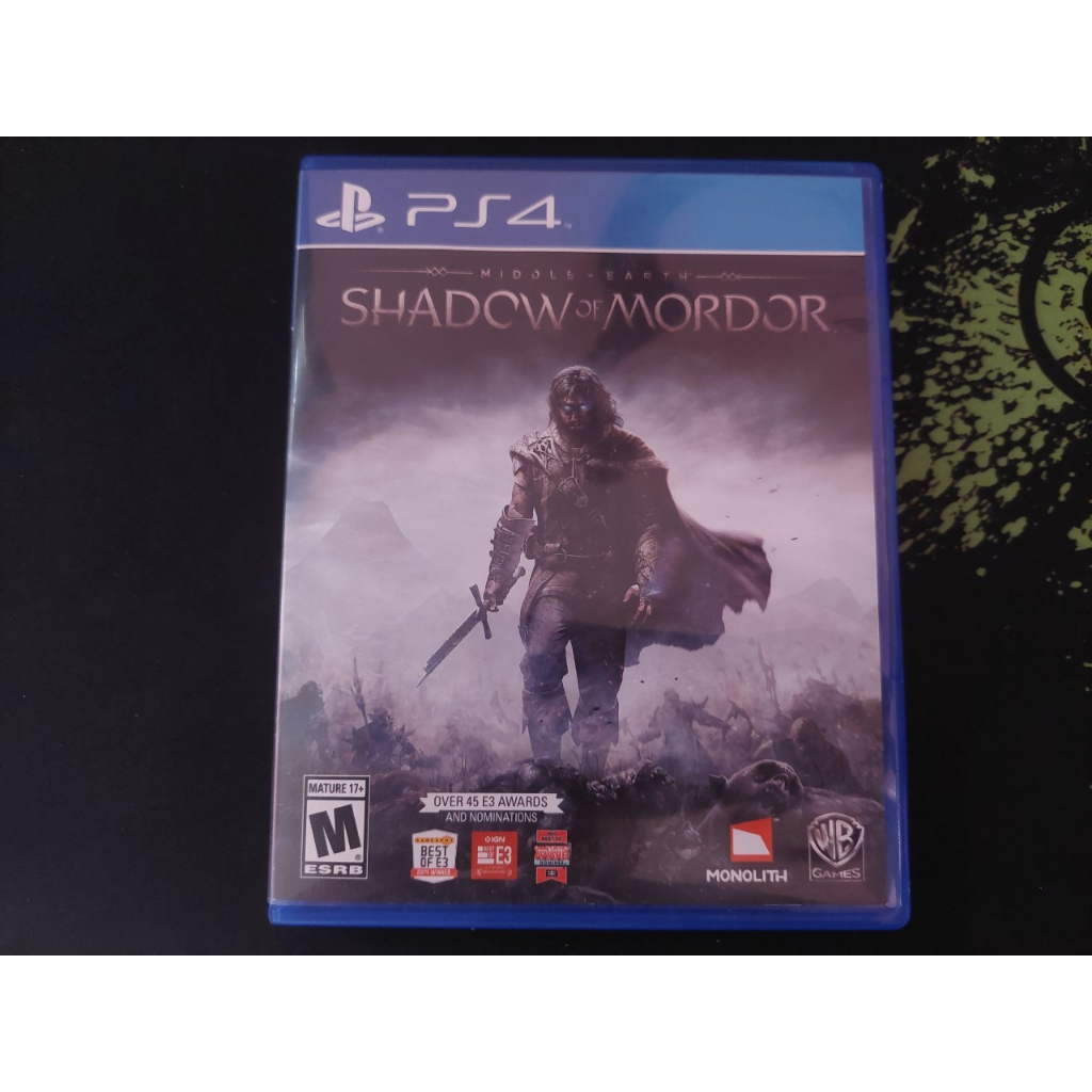 แผ่นแท้ [Ps4] : SHADOW of MORDOR มือ2 ของแท้ | Shopee Thailand