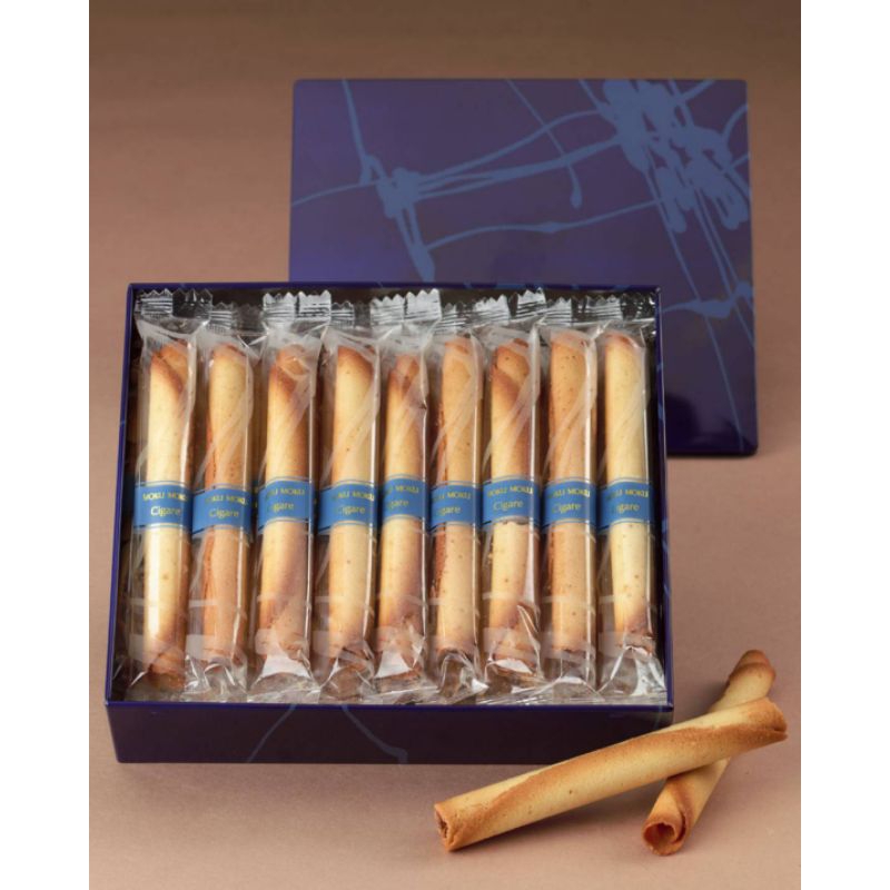 ขนมญี่ปุ่น YOKU MOKU พร้อมส่ง หมดอายุ8/4/2025ขนมของฝากสนามบิน (ヨックモック シガール) Yokumokuขนมสนามบิน ...