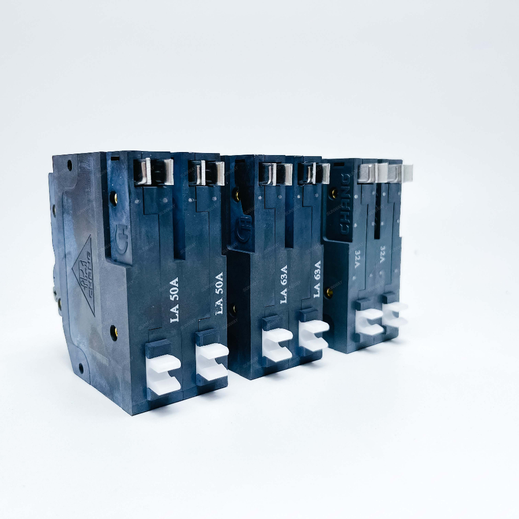 CHANG เมนเบรกเกอร์ 2P MCB แบบ Plugon ขนาด 63A 50A 32A เซอร์กิตเบรคเกอร์ ...