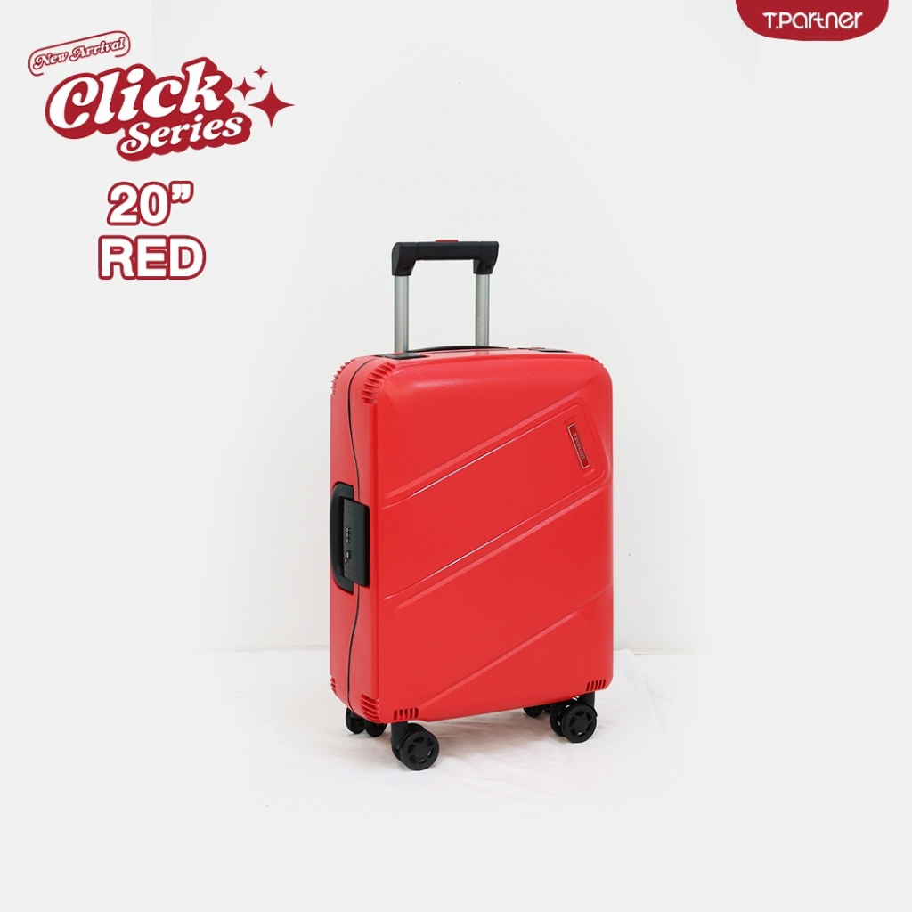 [รับประกัน3ปี ] Tpartner กระเป๋าเดินทางรุ่น Click series เทคโนโลยีใหม่ ...