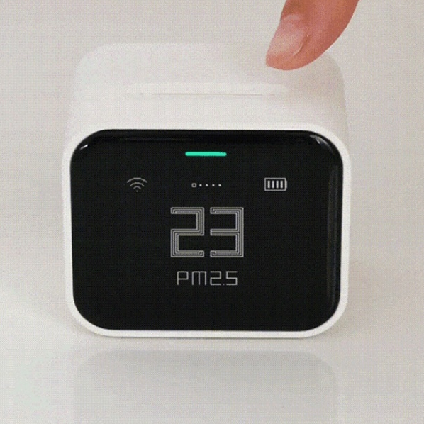 Qingping เครื่องวัดคุณภาพอากาศ รุ่น QP Lite Air Quality Monitor วัดฝุ่น ...