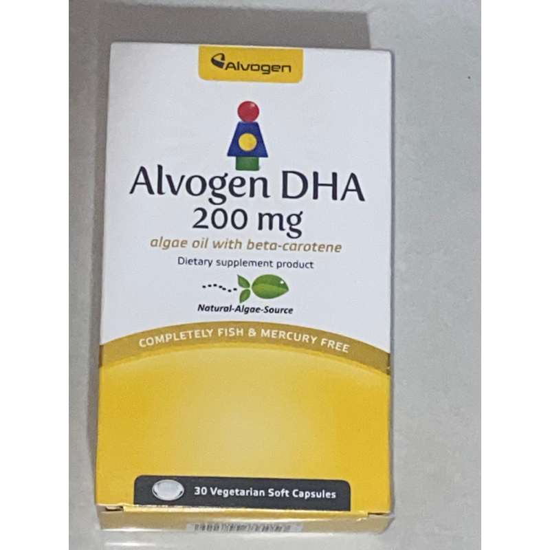 Alvogen DHA 200 mg จากสาหร่ายธรรมชาติ | Shopee Thailand