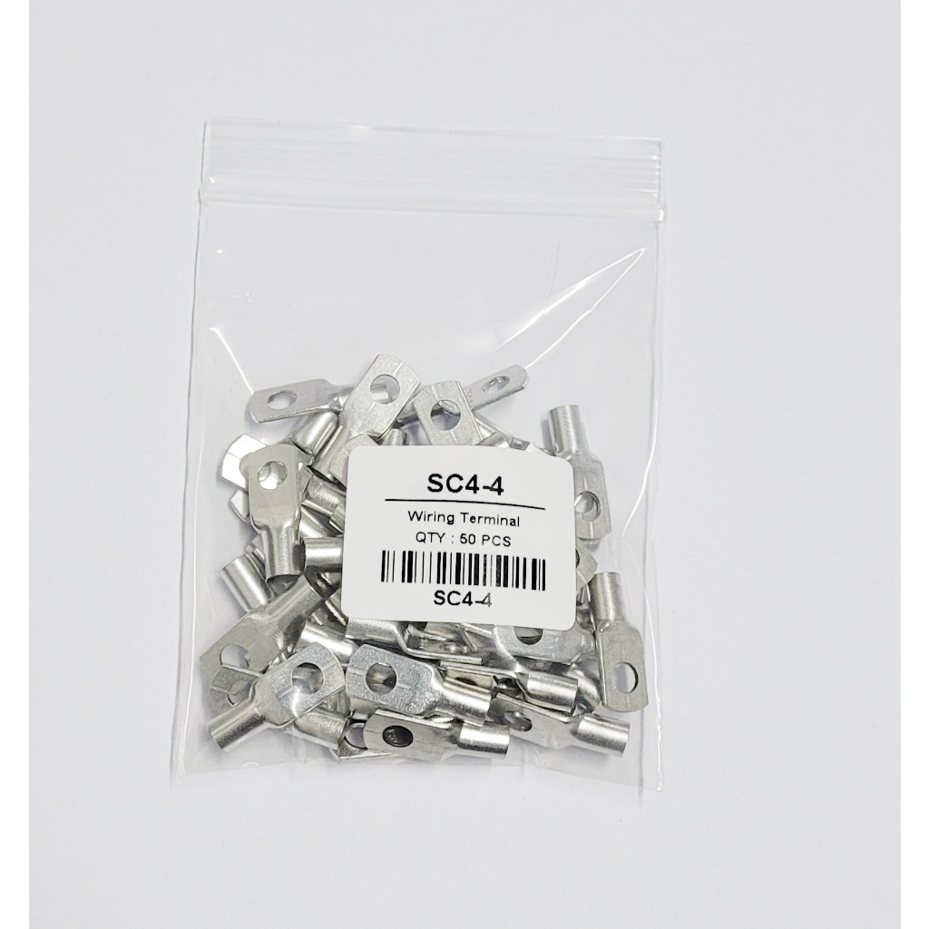 หางปลาเปลือย ทรงยุโรป SC4-4, SC6-4 แพ็คละ 50 ตัว | Shopee Thailand