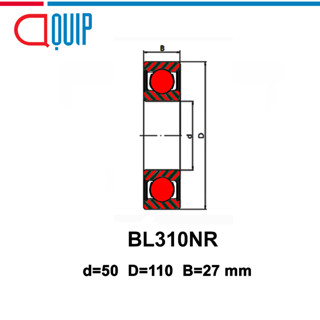 BL310NR UBC ตลับลูกปืนข้อเหวี่ยง ( Single Row Deep Groove Radial Ball ...
