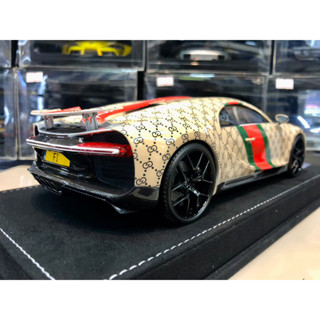 Model 1/18 Bugatti Chiron Gucci | Shopee Thailand