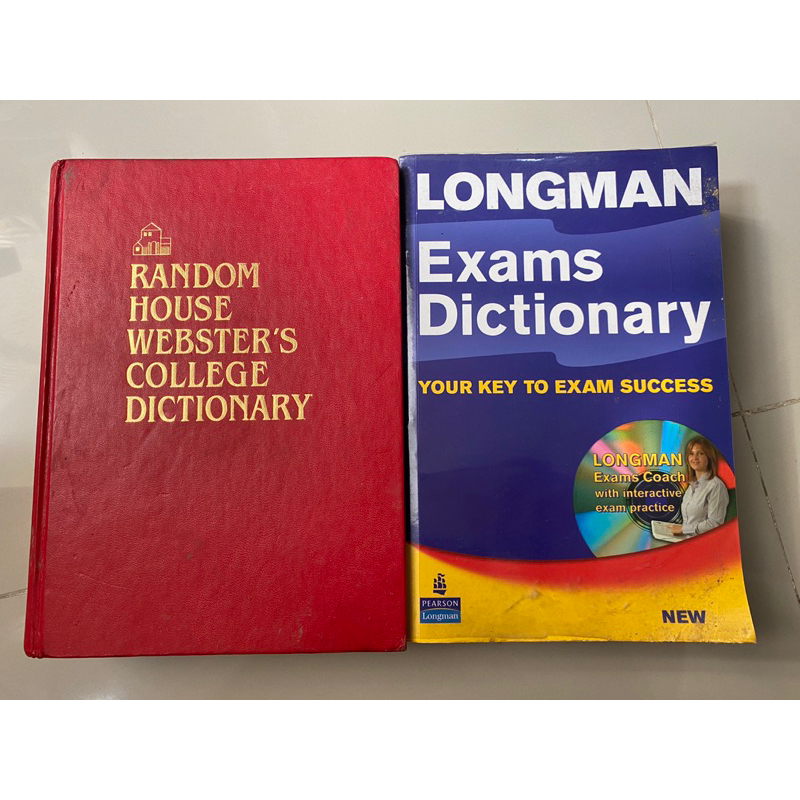 Random House Webster's College & Longman Exams Dictionary (English-English Dictionary) | Shopee ...