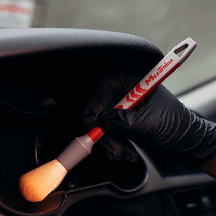 แปรงทำความสะอาดภายในรถยนต์ ขนนุ่มมาก ไม่ทำให้เกิดรอย Maxshine Detailing ...