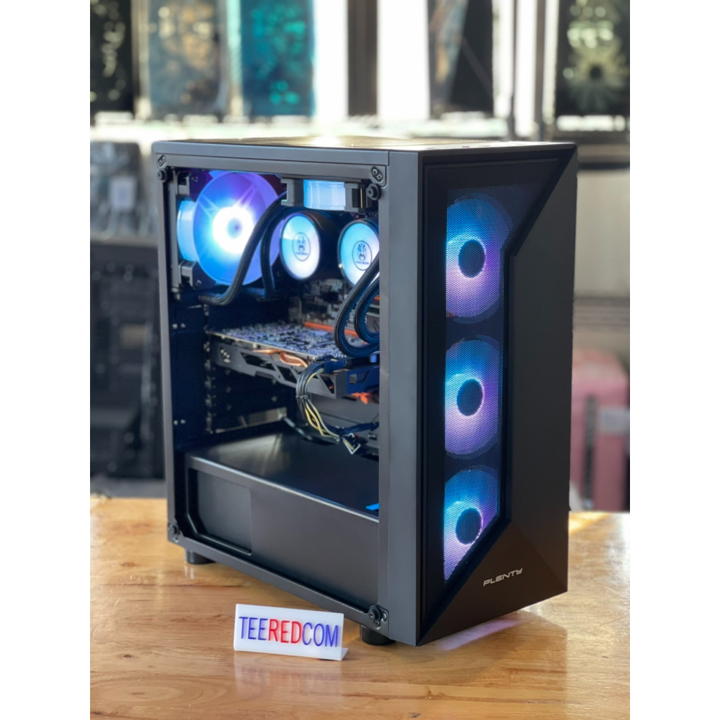 คอมประกอบ2CPU dual cpu INTEL Xeon E5 2697v2 X2 24c/48t. 2.7-3.5ghz Ram ecc 64gb Vga RX 570 8GB ...