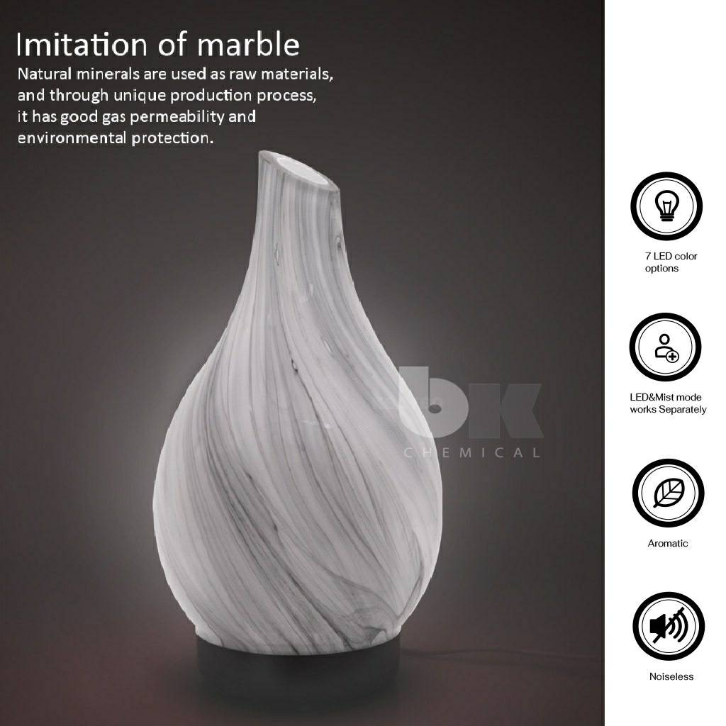 เครื่องพ่นไอน้ำ Humidifier Ultrasonic Electric Aroma Diffuser MARBLE ...