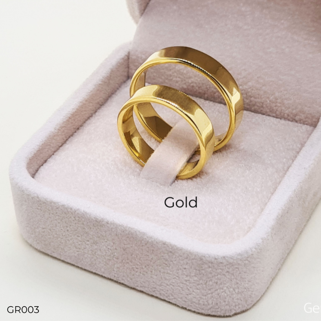 GR003 แหวนเงินแท้ 925 ขนาดหน้ากว้าง 4 มิล | Shopee Thailand