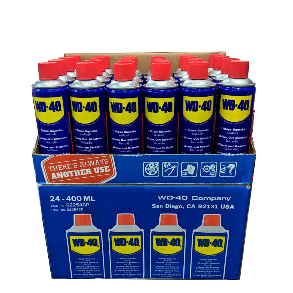 WD-40 !!ยกลัง!! 24 กระป๋อง สุดยอด น้ำมันอเนกประสงค์ อันดับ 1 ของโลก จาก ...