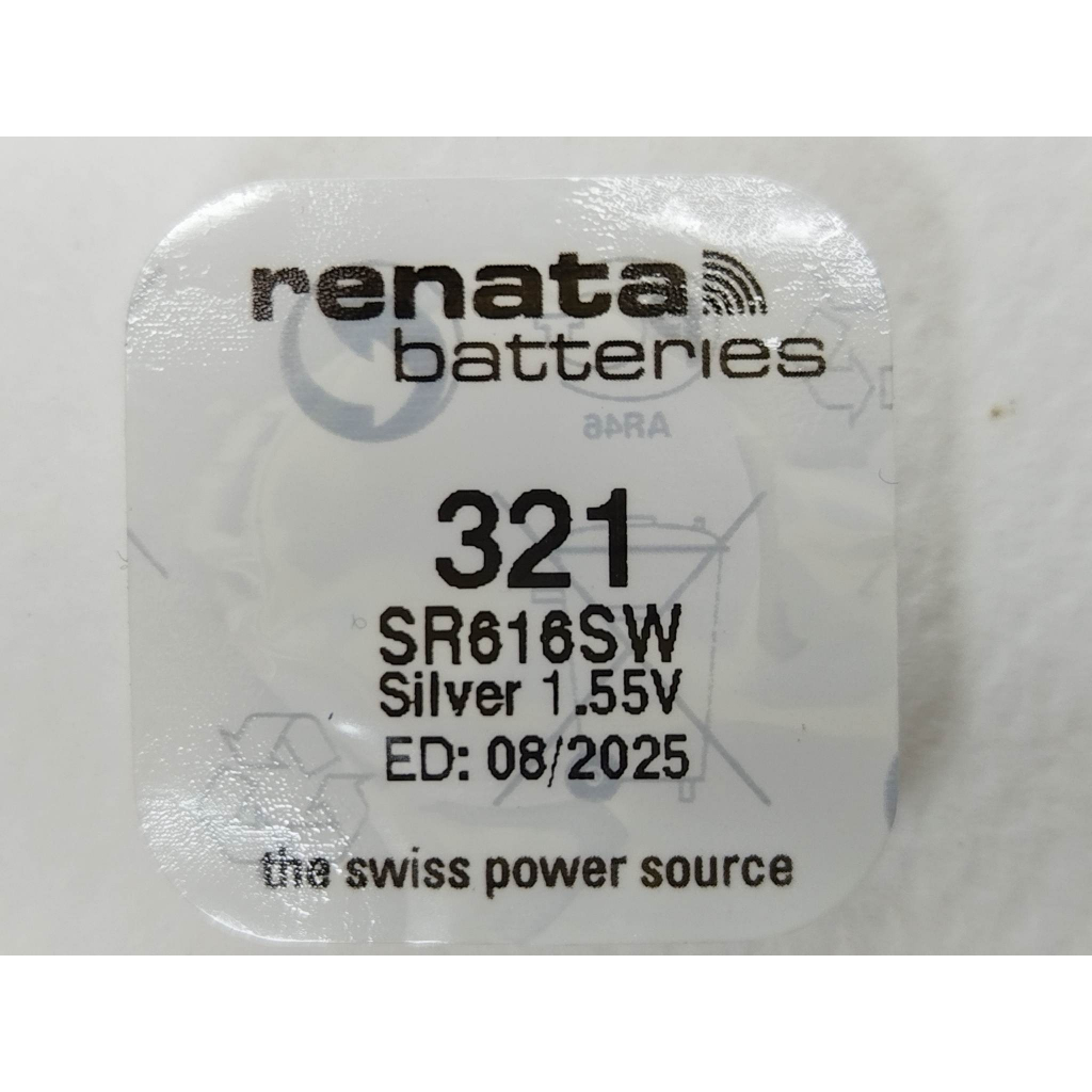 ถ่านกระดุม Renata (377/626)(371/920)(395/927)(321/616)(364/621)(315/716 ...