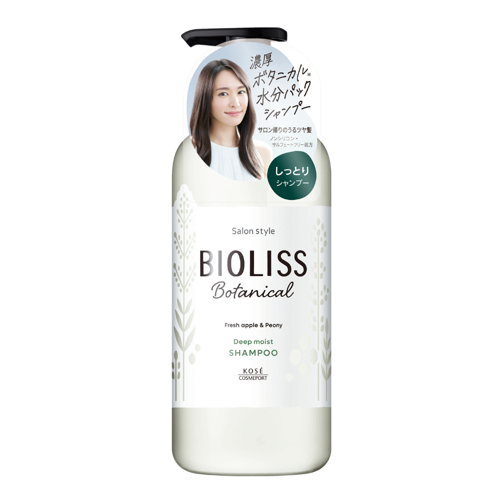 BIOLISS BOTANICAL FRESH APPLE & PEONY DEEP MOIST SHAMPOO 480 ml / แชมพู ...