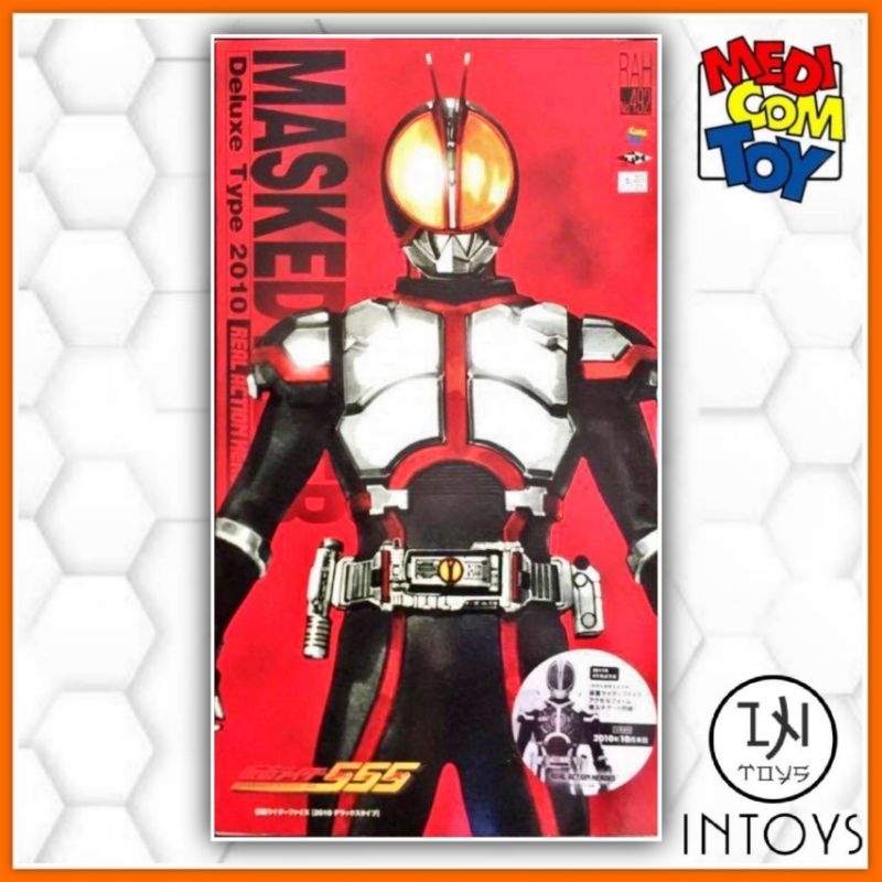 RAH DX - KAMEN RIDER FAIZ / MASKED RIDER FAIZ 555 DELUXE TYPE 2010 ( No.492 ) 1/6 Real Action ...