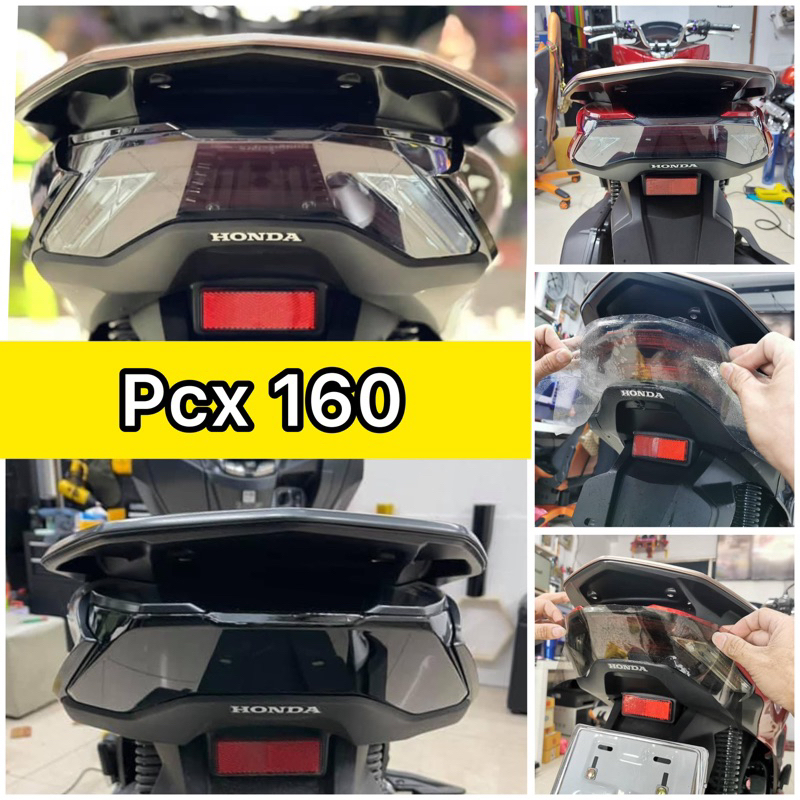 Pcx160 ฟิล์มกันรอยไฟท้ายHonda PCX160 ปี2021-2024 (สินค้างานตัดสำเร็จรูป) | Shopee Thailand