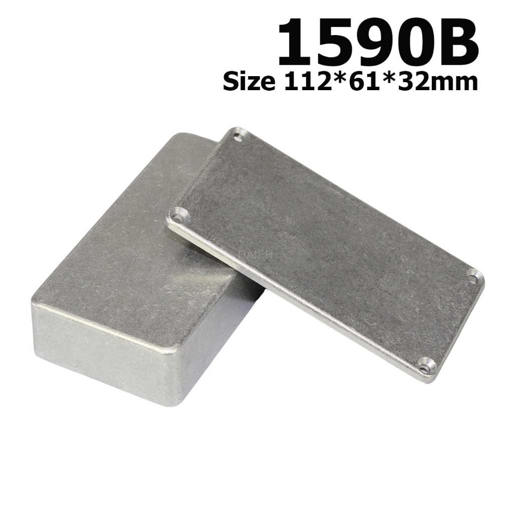 กล่องอลูมิเนียมรุ่น 1590B สำหรับงาน DIY | Shopee Thailand