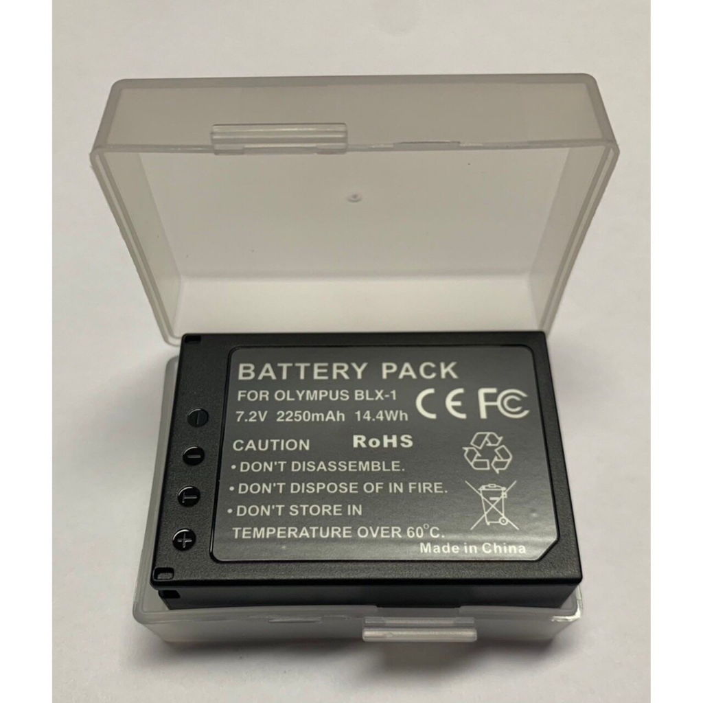 แบตเตอรี่กล้อง BATTERY FOR OLYMPUS รหัสแบต BLX-1 Rechargeable Battery ...