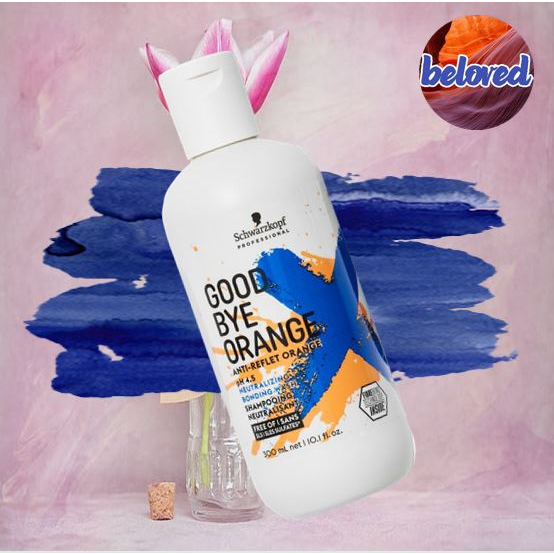 Schwarzkopf Good Bye Orange Shampoo 300/1000 ml แชมพูฆ่าเม็ดสีส้ม ...
