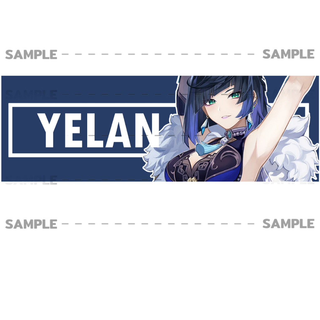 Genshin Impact สติ๊กเกอร์ ไซส์มินิ 2 แผ่น Genshin Stickers เกนชิน สติก ...