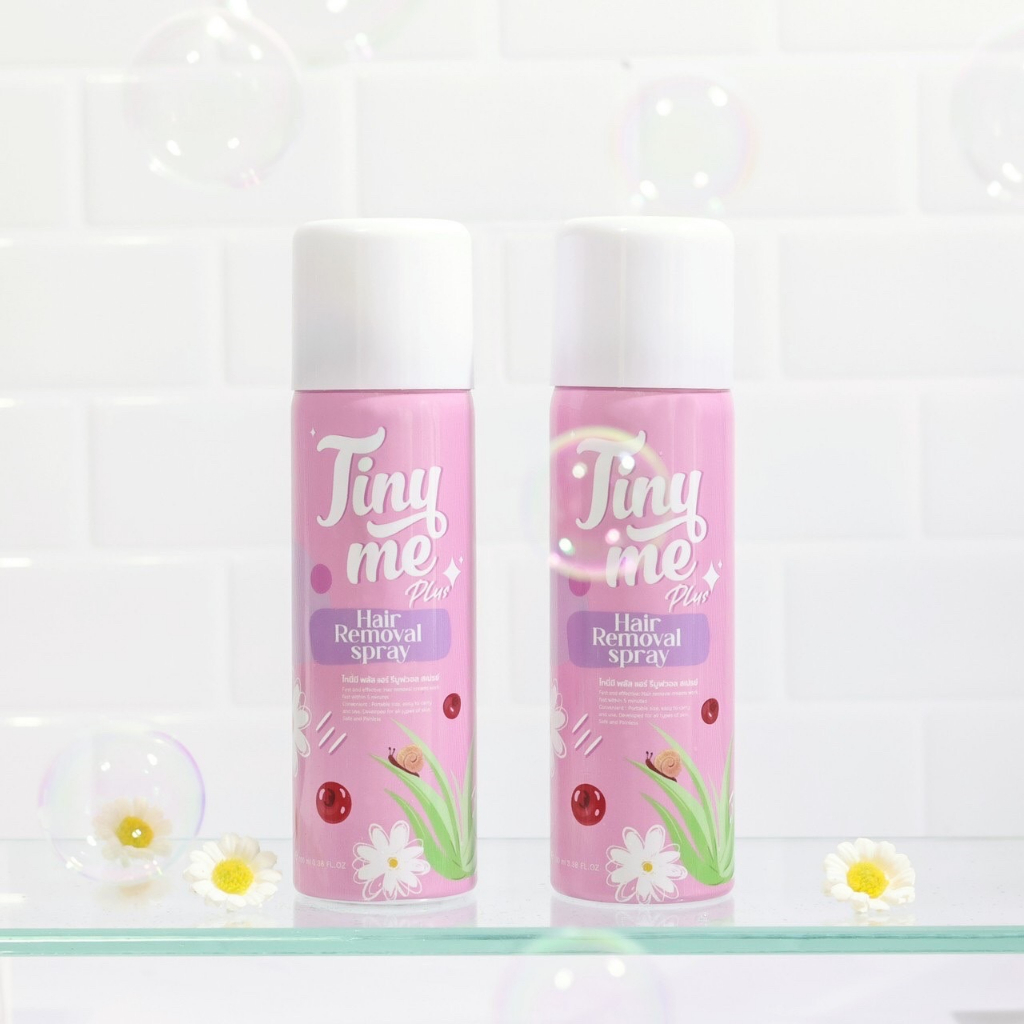 มูสกำจัดขนTinyme Plus สูตรใหม่ กำจัดขนน้องสาว กำจัดขนรักแร้ กำจัดขนขา ขนเกลี้ยงง่ายๆภายใน 5 นาที ...