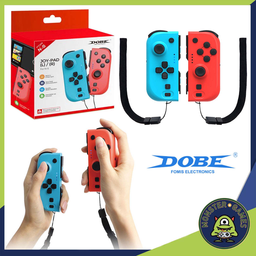 Dobe Nintendo Switch JOY-PAD (L)-(R) (TNS-0163)(Dobe Nintendo Switch Controller)(Dobe Joy Con)(จ ...