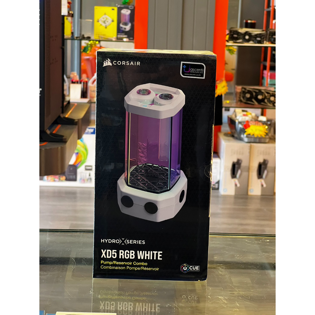 CORSAIR XD5 RGB WHITE PUMP/RESERVOIR COMBO | Shopee Thailand