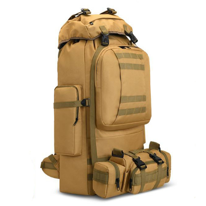 SM กระเป๋าเป้เดินป่า ใบใหญ่+ใบเล็ก ขนาด 100 ลิตร เป้สะพายหลัง ใบใหญ่ ...