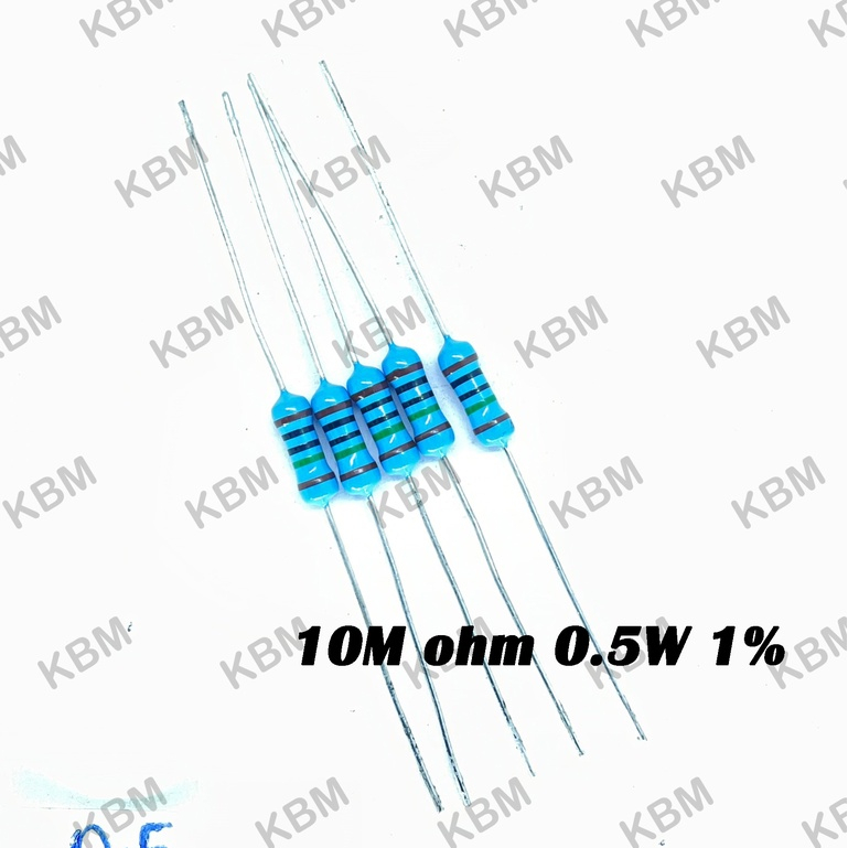 Resistor ตัวต้านทาน 10M ohm 0.5W 15M ohm 0.25W 22M ohm 0.25W | Shopee ...