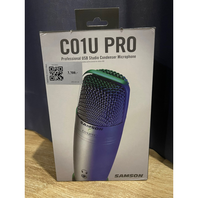 ไมค์Samson C01U PRO (USB condenser microphone) | Shopee Thailand