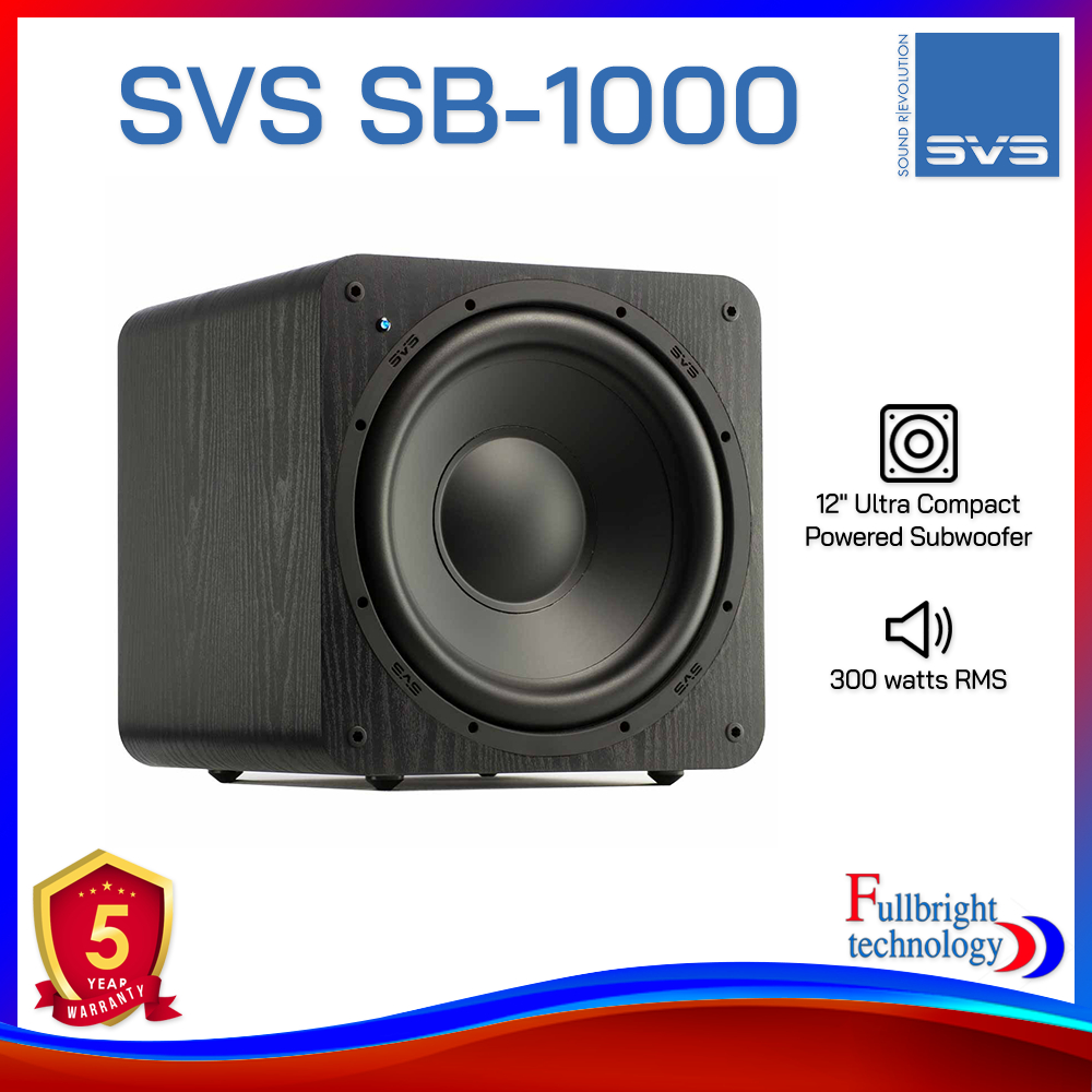 SVS SB-1000 12" Ultra Compact Sealed Subwoofer Warranty 5 years ...
