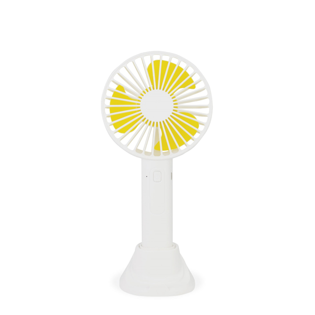 Asaki Fan พัดลมแบบพกพา พร้อมฐานรองโทรศัพท์ ปรับความแรงได้ 3 ระดับ รุ่น ...