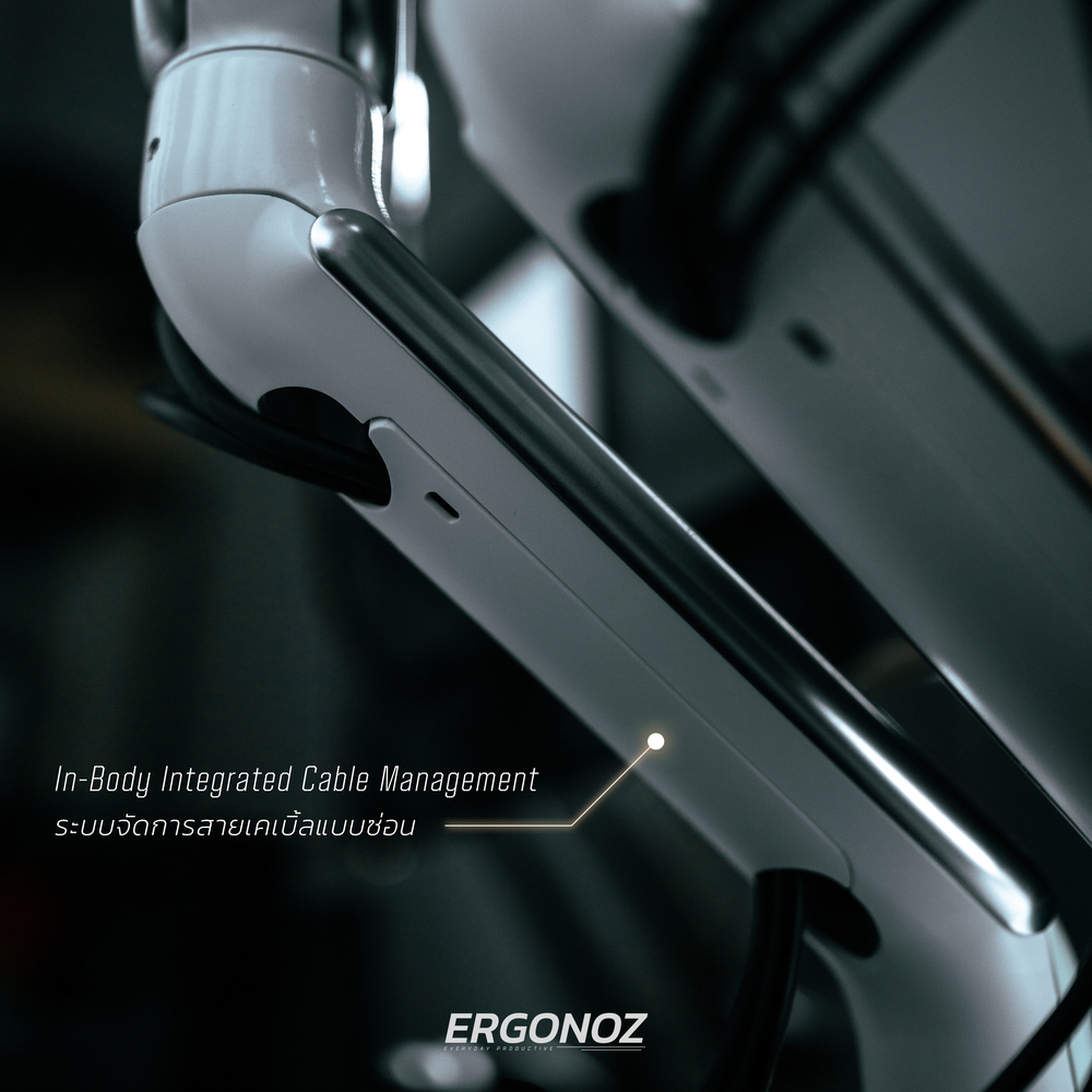 ERGONOZ แขนจับจอ ขาตั้งจอคอมพิวเตอร์ Monitor Arm 1 จอ (EGN-ASTRO_S_W) สำหรับหน้าจอ 13 - 35 นิ้ว ...