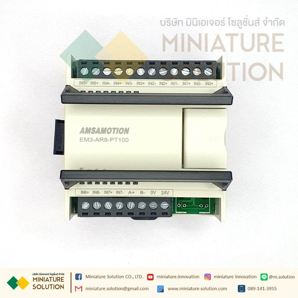 AMSAMOTION PLC RS422 RS485 Series FX3U Relay/Transistor Controller USB ...