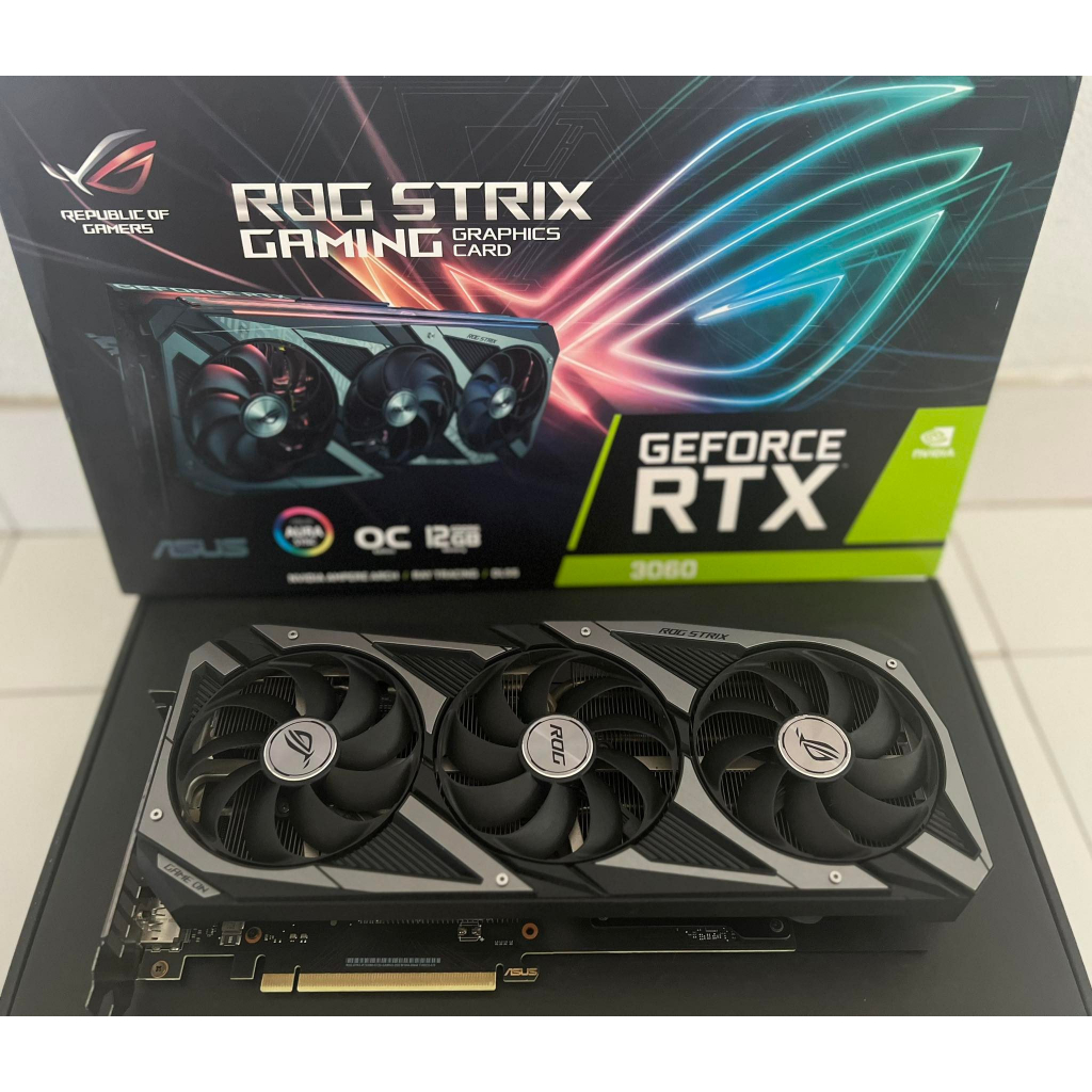 ASUS RTX 3060 ROG STRIX 12GB GDDR6 | Shopee Thailand