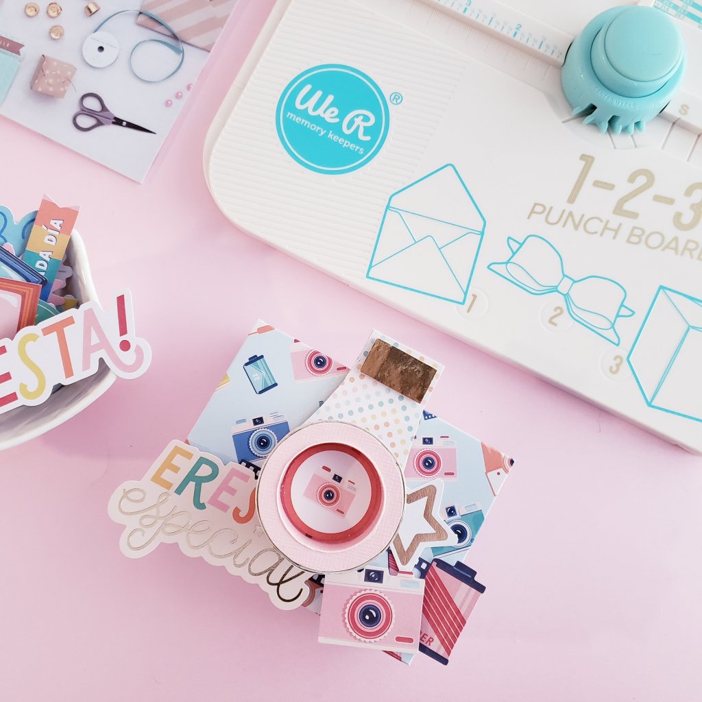 We r memory keepers 123 Punch Board เครื่องทำ ซองจดหมาย + ทำกล่อง+ ทำ ...