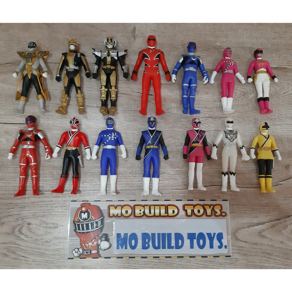 Soft Sentai เซนไต ฮีโร่ ขบวนการ 5 สี ขนาด 4 นิ้ว. คละแบบ จาก All Super ...