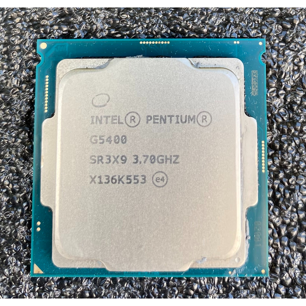 CPU (ซีพียู) 1151 INTEL PENTIUM G5400 3.70 GHz มีแต่ตัว CPU | Shopee ...